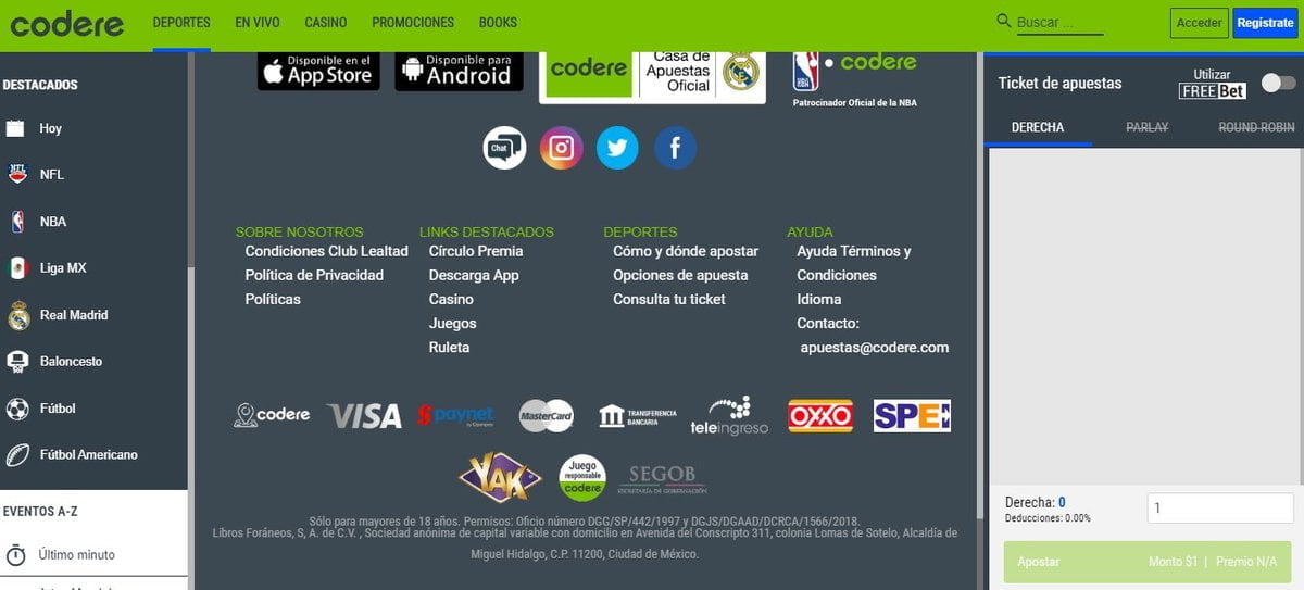 Codere Club México, una forma singular para destacarse en el mundo de ...