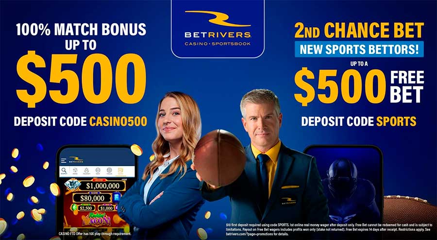 Betrivers sign up bonus: claim your 100% deposit