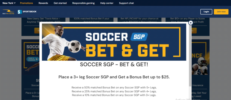 BetRivers triple combo ¡Make the best combo and get profit!