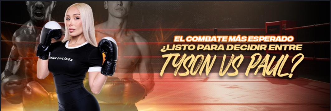 ¡Gran Promoción para el Paul vs Tyson en JuegaEnLínea!