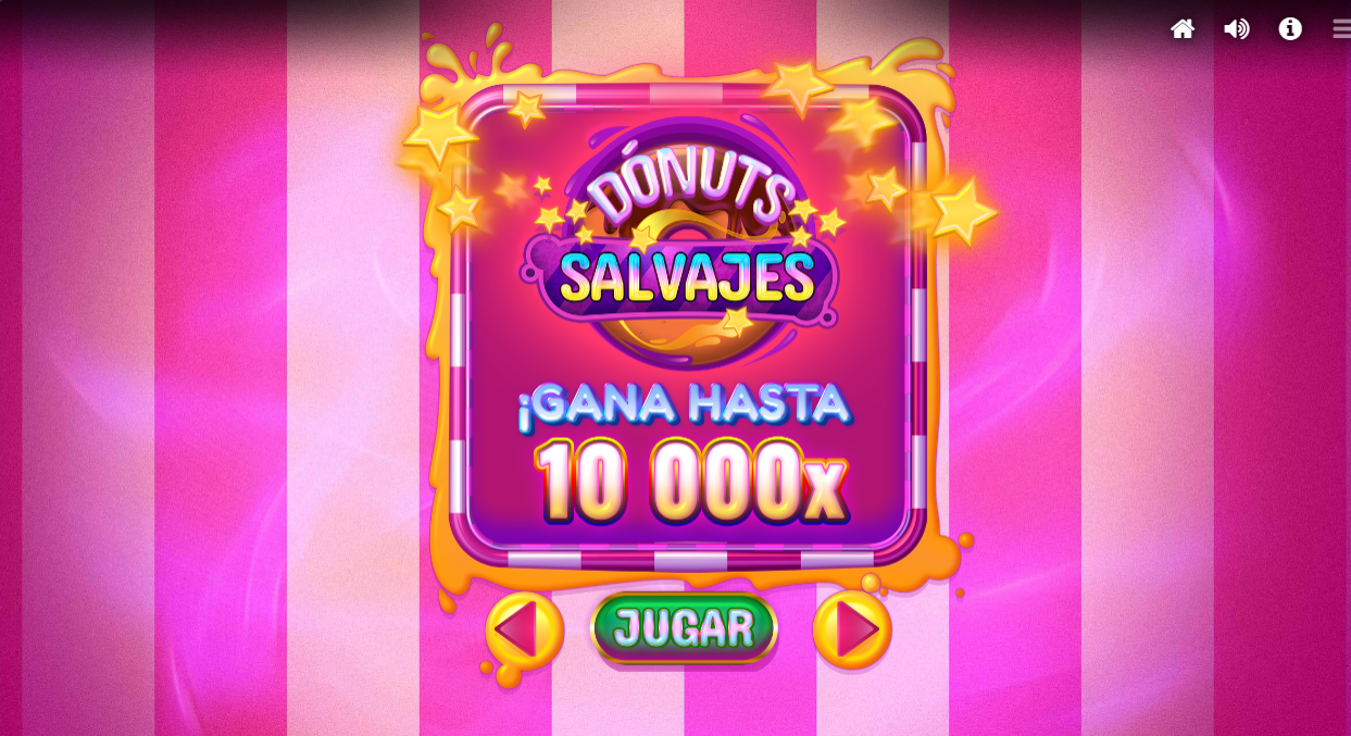 ¡Dulce y colorido juego en Stake: Wild Donuts!