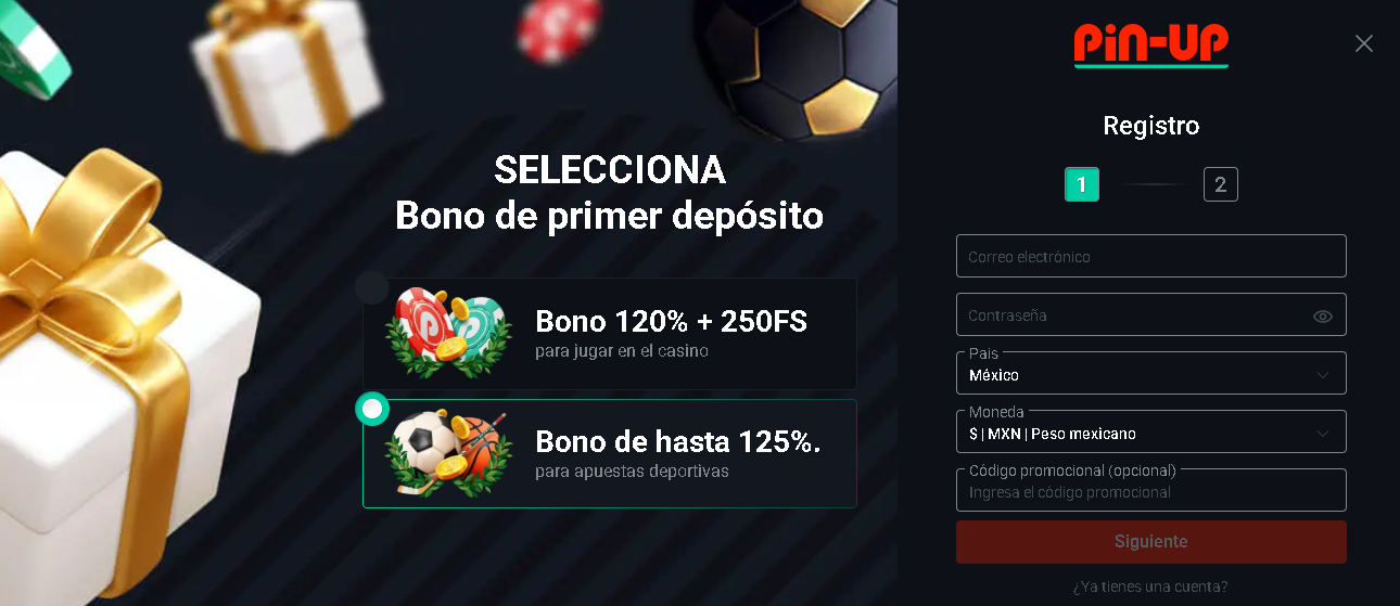 Todo sobre Pin-up y su bono de apuestas deportivas en México